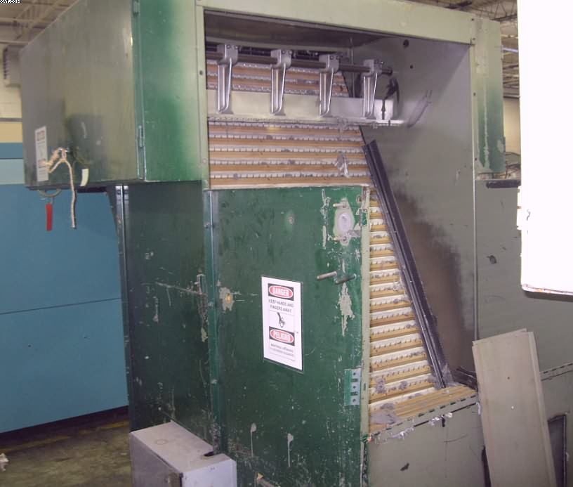 HUNTER 60" Feeder, comb stripper, rotary doffer,