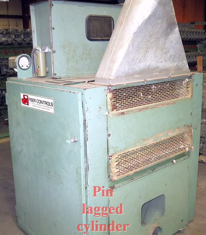 FIBER CONTROLS 310 Fine Opener, 36" wide.