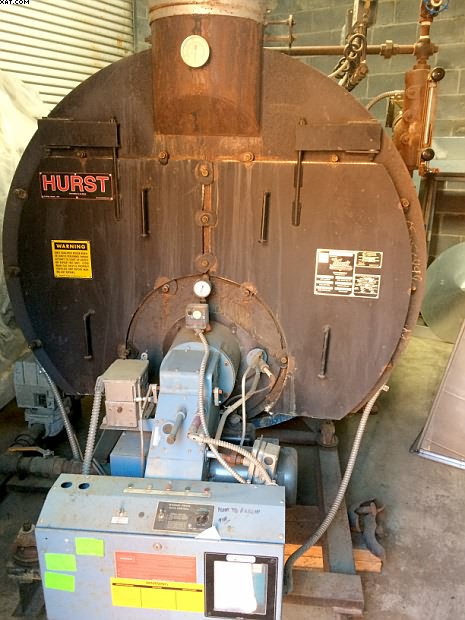 HURST Gas-fired Boiler Model S5-6-100 -150