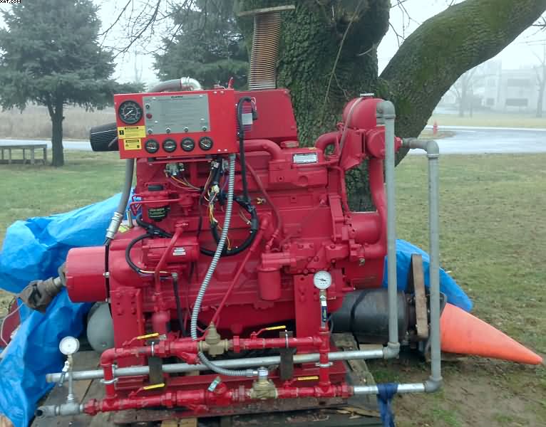 JOHN DEERE Fire Pump, 2007 yr.