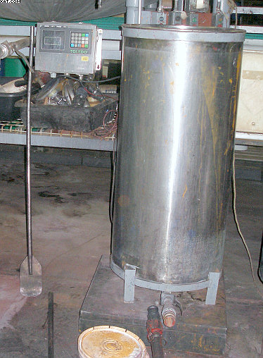 STAINLESS Steel Weighing tank,