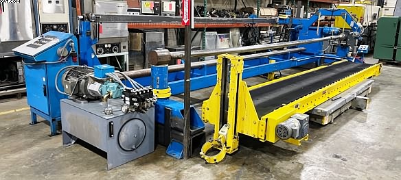 COLLINS CRAFT Baloney Slitter, 240" x 42" roll capacity,