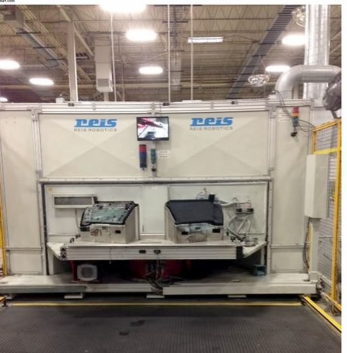 REIS Robotic Laser Cutter, 2007 yr, type RV6L-C02.