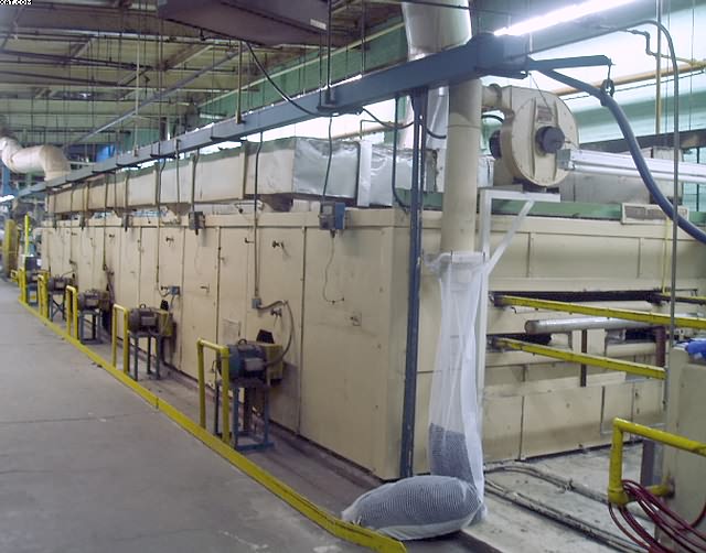 BRUCKNER Pin Tenter Range consisting of: