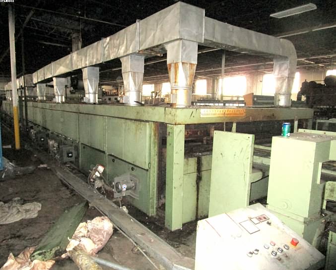 MASCOE / MONFORTS Coating Line, consisting of: