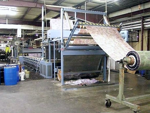 JOHANNES ZIMMER 72" Rotary Screen Printer, 1988, type RM II-52