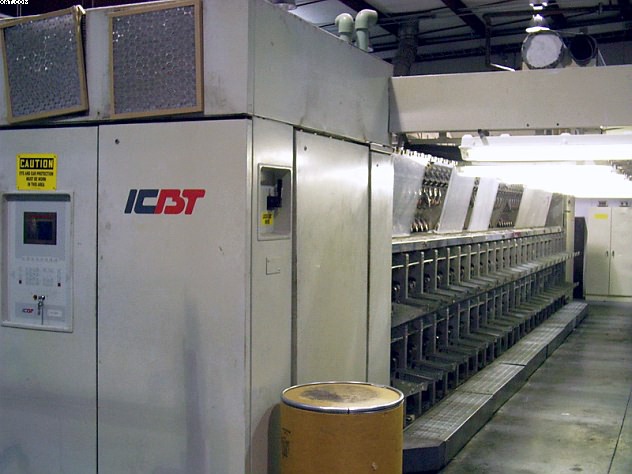 ICBT Texturing Machine, Model FT15E2HT/AD, 1998 yr,