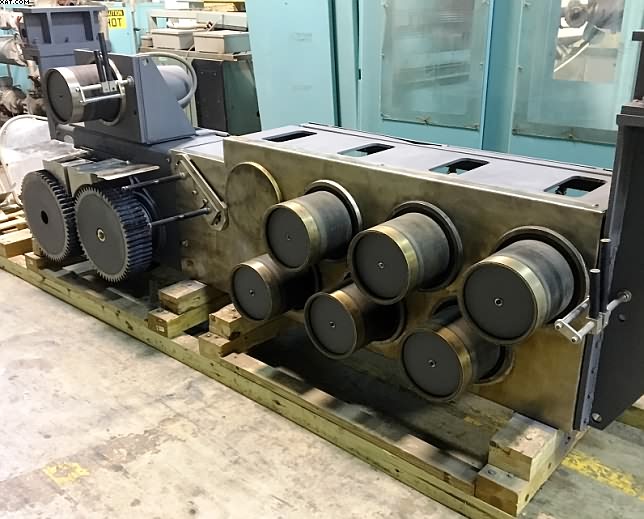 NEUMAG Capstan Takeup with septet and sunflower assembly.