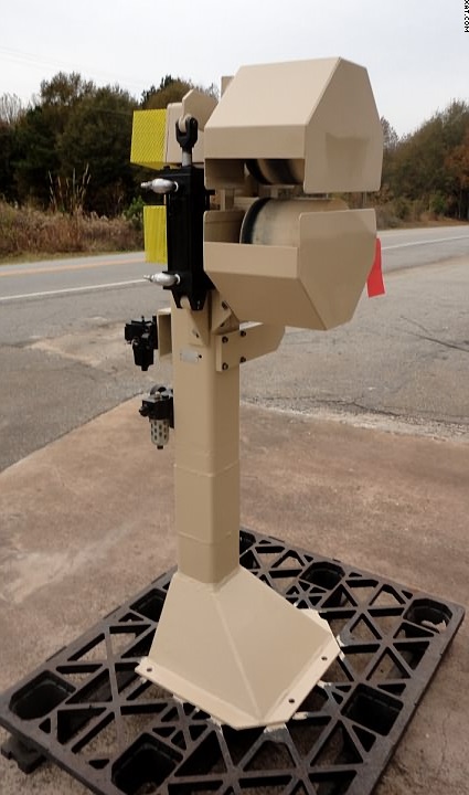 LUMMUS Two Roll Tension Stand, 8" wide rolls.