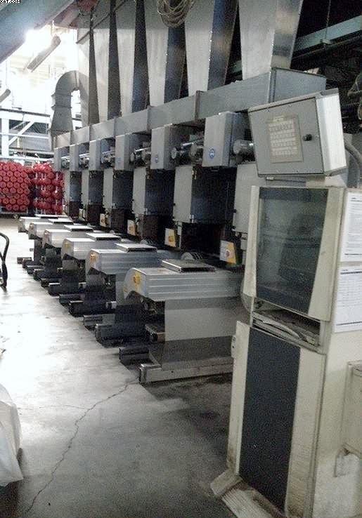 NEUMAG BCF Fiber Spinning Line, Type NPT, 2002 yr,