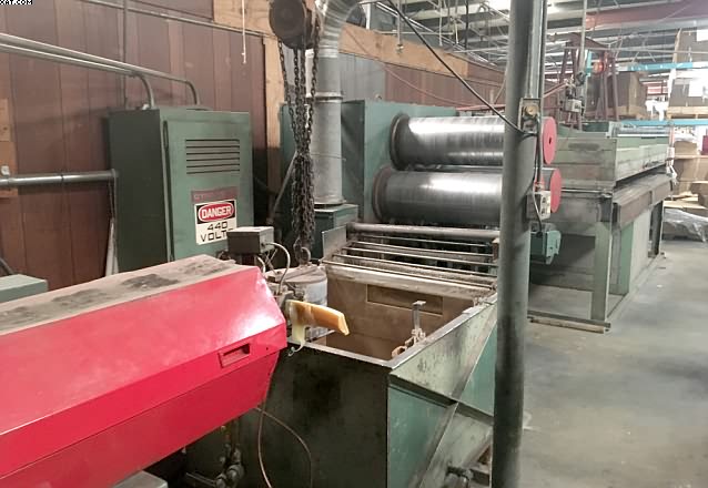 BARMAG / MPM Monofilament Extrusion Line, consisting of: