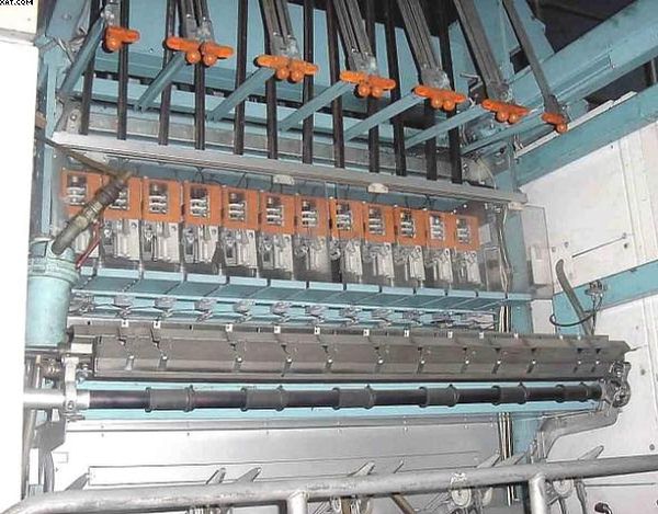 BARMAG Mode FK6 M-80 Sample Texturizer, 24 position, 1986 yr.