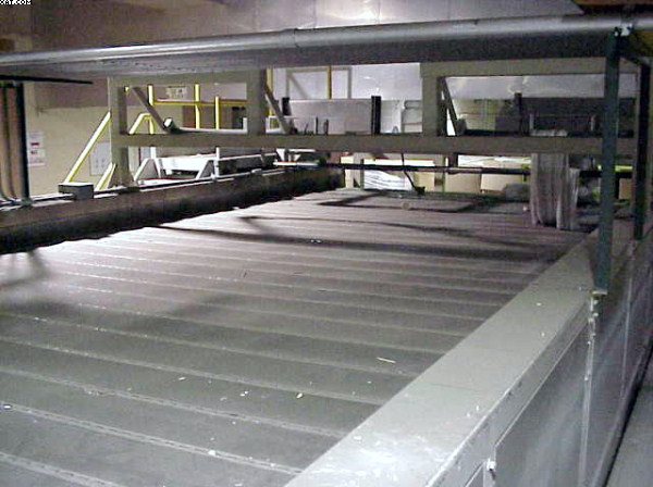 SARGENT Conveyor Dryer, 144" wide apron, 3 heat zones,