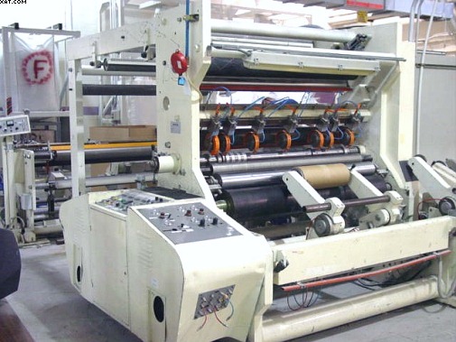 BIELLONI SAGE 86" Slitter Rewinder, 1993 yr, Model BV80-130.