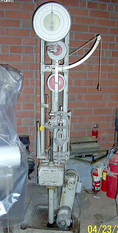 SCOTT Model J Tensile Tester, 150 / 300 lb capacity,