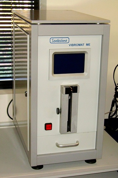 TEXTECHNO Vibromat ME Denier Tester, .15 - 200 denier range.