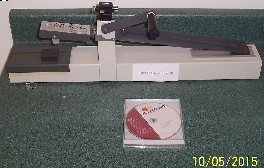 ATLAS SDL Crockmeter Model M238AA, manual,