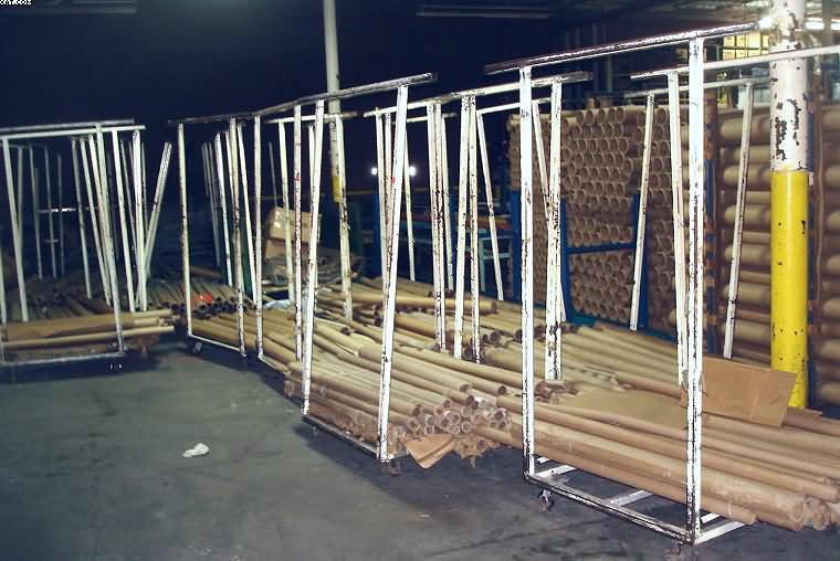 Roll Goods Trucks, 38x39x72" high sides,