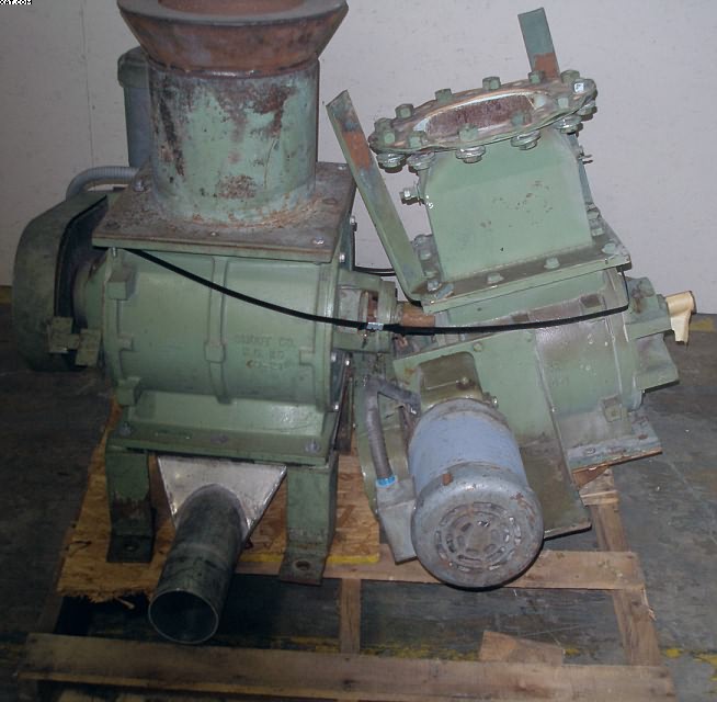 Rotary Air Locks, last used on blend silos.