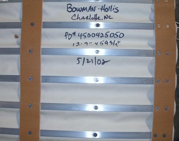 NEW Floor Apron, 12' 7"W x 59 3/4" (~3835mm W x 1500mm L),