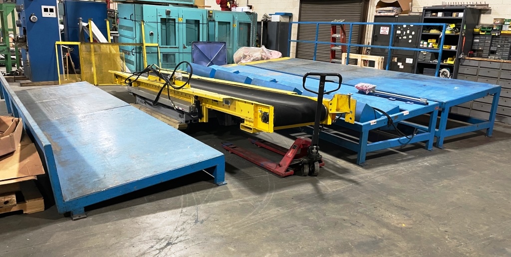 Roll Handling System for 20' Rolls, consisting of: