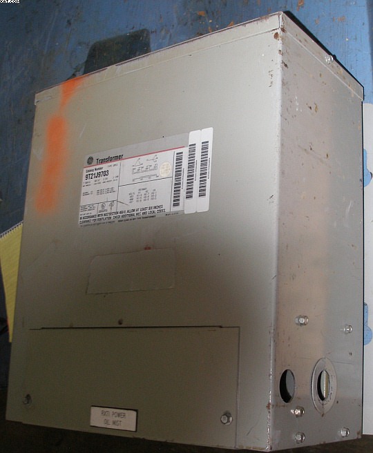 GENERAL ELECTRIC 7.5 kva Transformer,