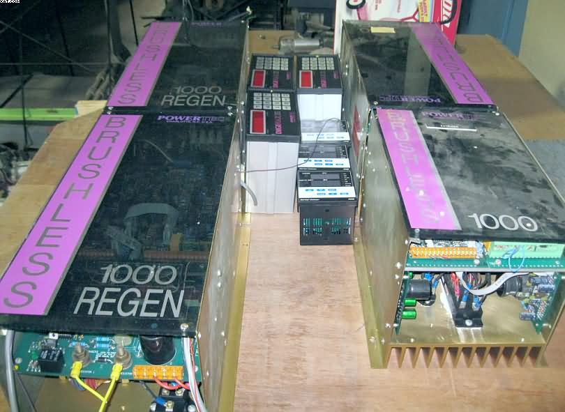 POWERTEC DC Drives, Model No. C0031. R2cH004,