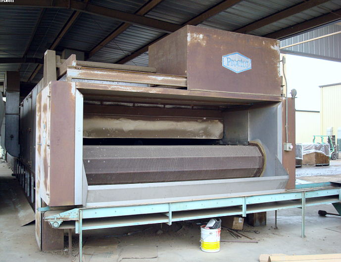 PROCTOR & SCHWARTZ Model S-115-2 Conveyor oven/dryer,