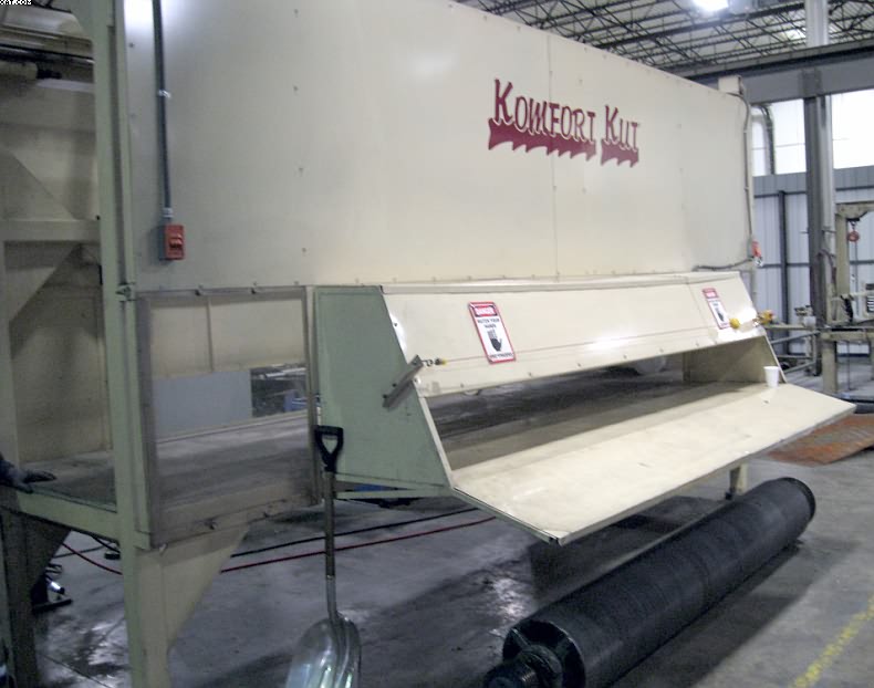 KOMFORT KUT Cut-Off Machine, 125" working width.