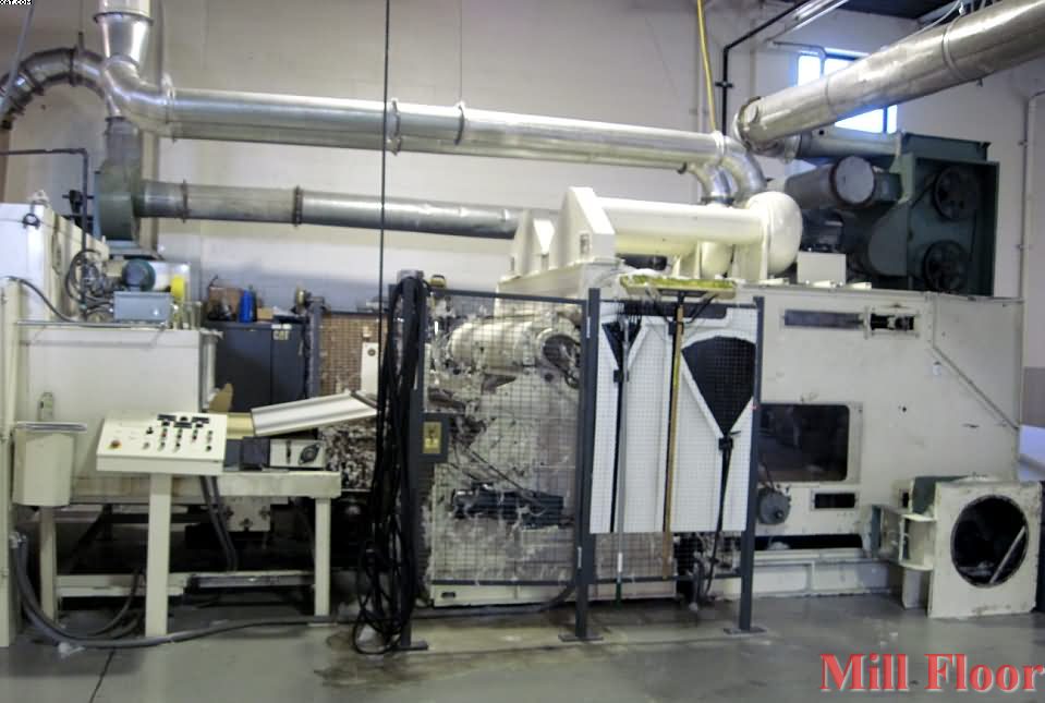 RANDO Model 84 BR Webber and Feeder, 84" wide, 480v.