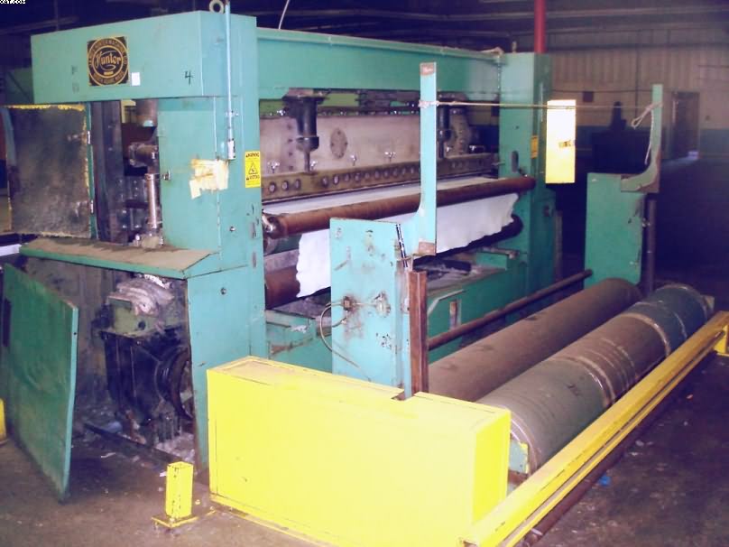 HUNTER Model 22 (?) Fiberlocker Needlelooms, 105" wide,