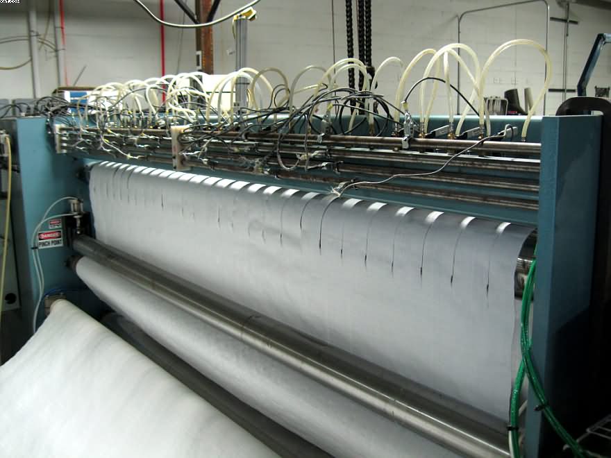 PINNACLE HSR Hot Knife Slitter / Rewinder 2002 year, 100" wide.