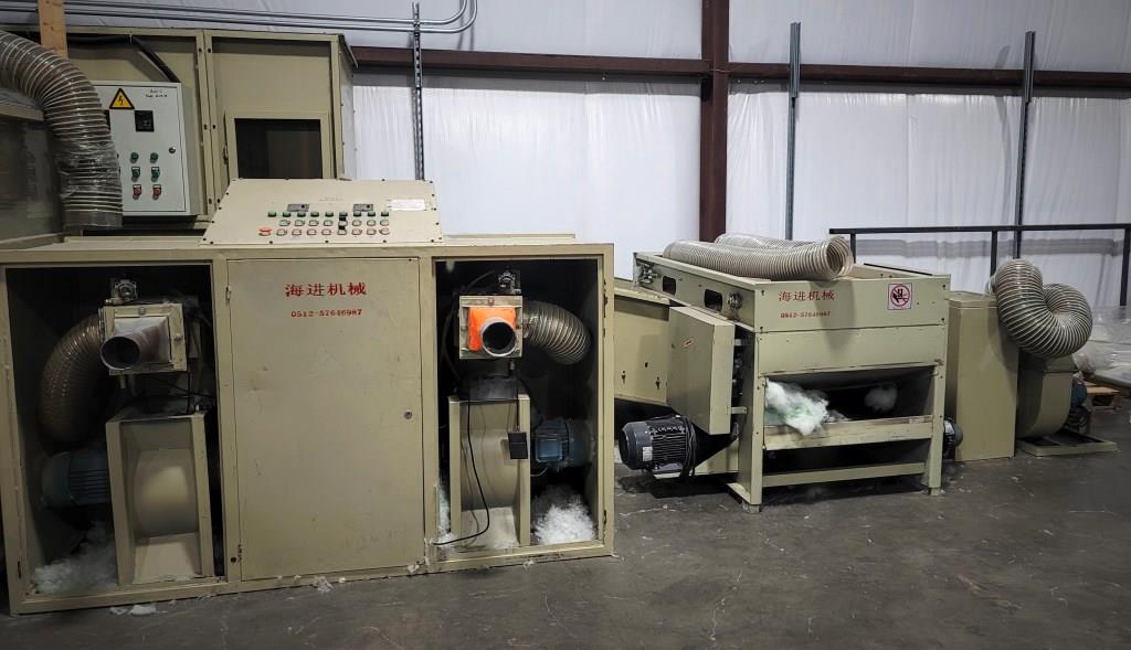 HaiJin Pillow Blowing Line, double nozzle,