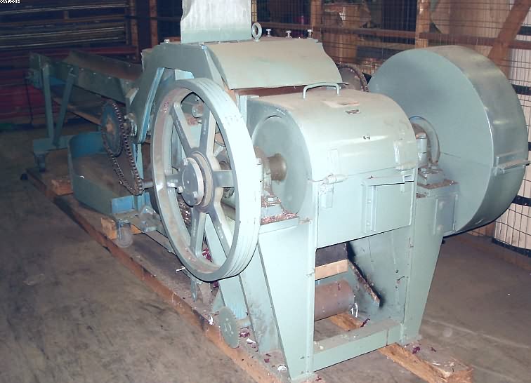 TAYLOR STILES 415 Rotary Cutter, (3) 15" blades, infeed,