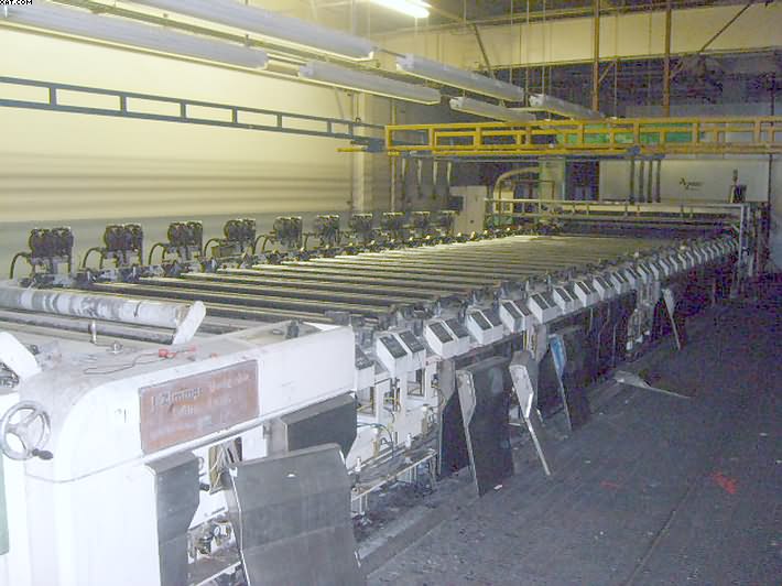 ZIMMER RSD 556 Print machine, 285 cm.