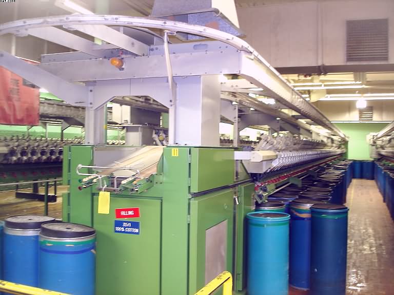 SCHLAFHORST SE-8 Open End Spinning Frames, 216 rotors,