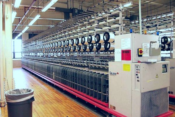 SAURER ALMA Model AZB Twisters, 168 spindles,