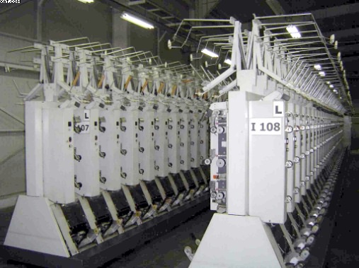 ICBT JD 800 Air Jet Covering Machines, 1998 yr, 56 & 72 spindle.