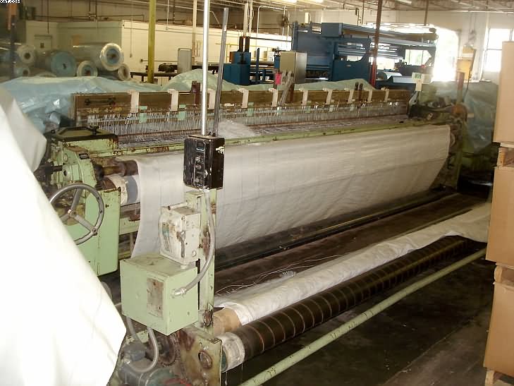 SULZER TW11 Looms, 153" (390cm) wide, single beam,