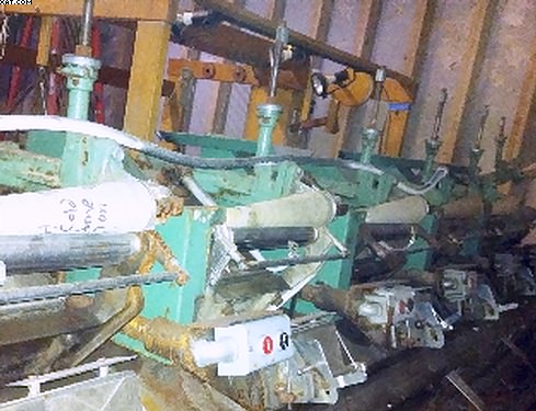 GILBOS GF10R Winder, 10" traverse six spindles