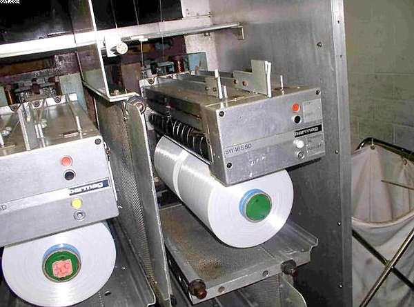 BARMAG SW46SSD Winders, 2 cop, 3800 mpm,